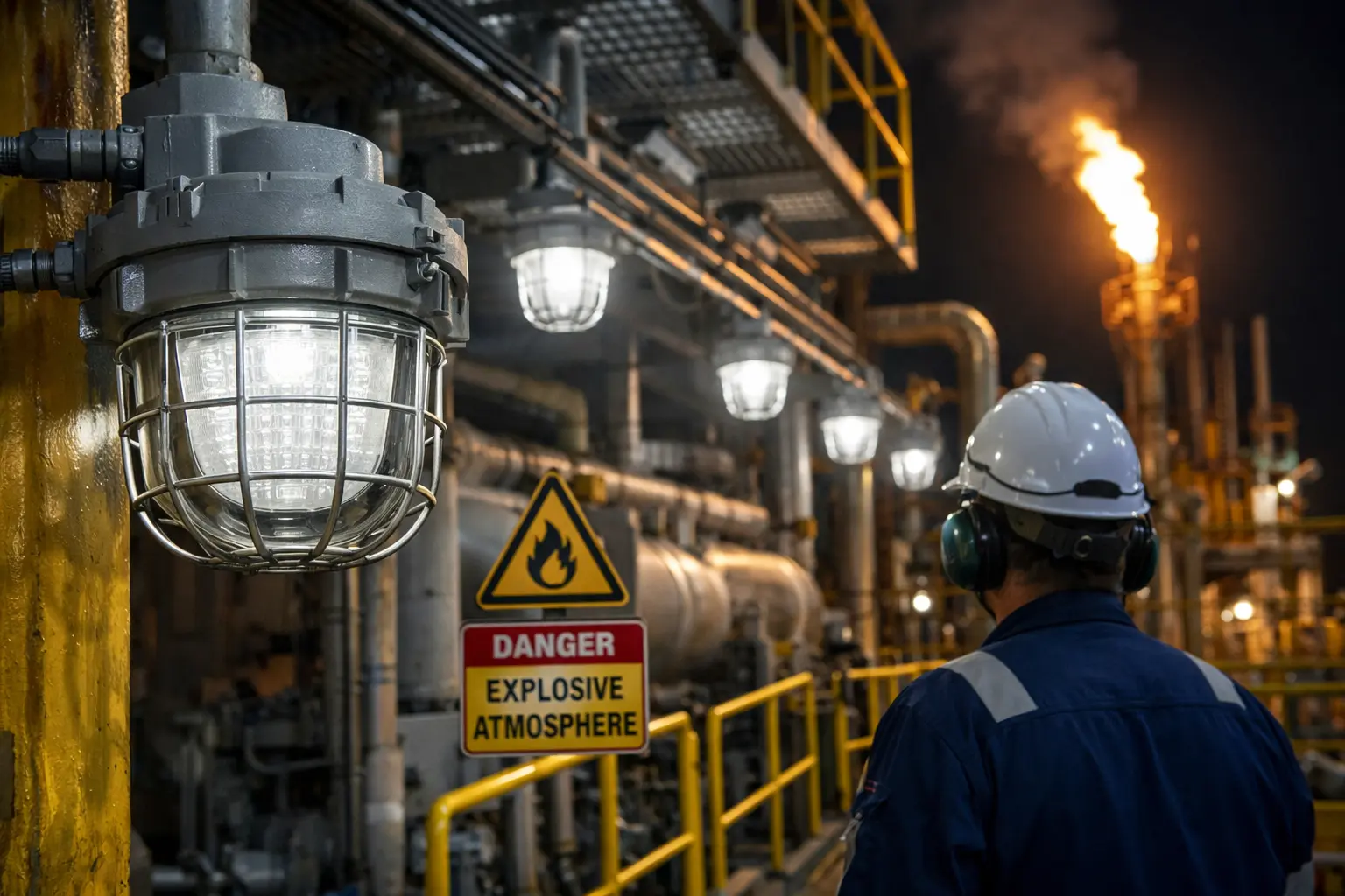 Explosion Proof LED Lighting: Benefits, Uses & Safety Standards